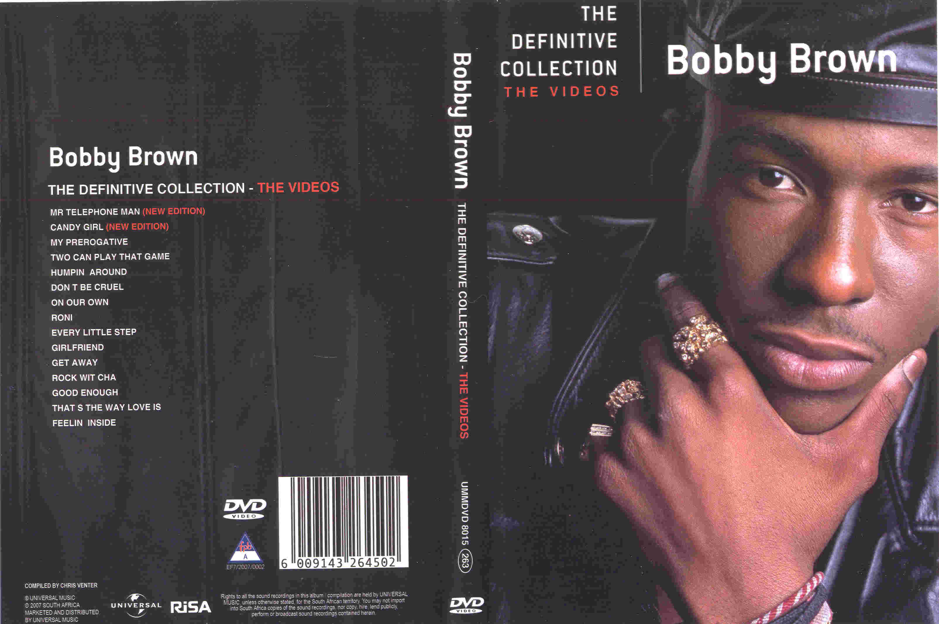 Bobby Brown The Definitive Collection The Videos : Front | DVD Covers ... Bobby Brown The Definitive Collection The Videos : Front | DVD Covers ...